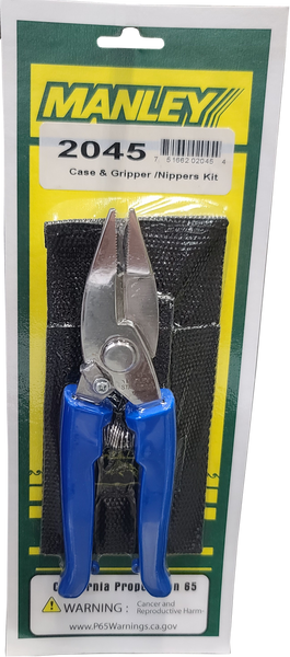 MANLEY 7" Stainless Steel Gripper/Nippers Case Kit - #2045 – Crook and ...