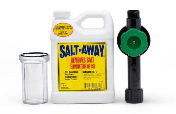 SALT-AWAY Concentrate Treatment Kit with Mixing Unit – Crook and Crook ...