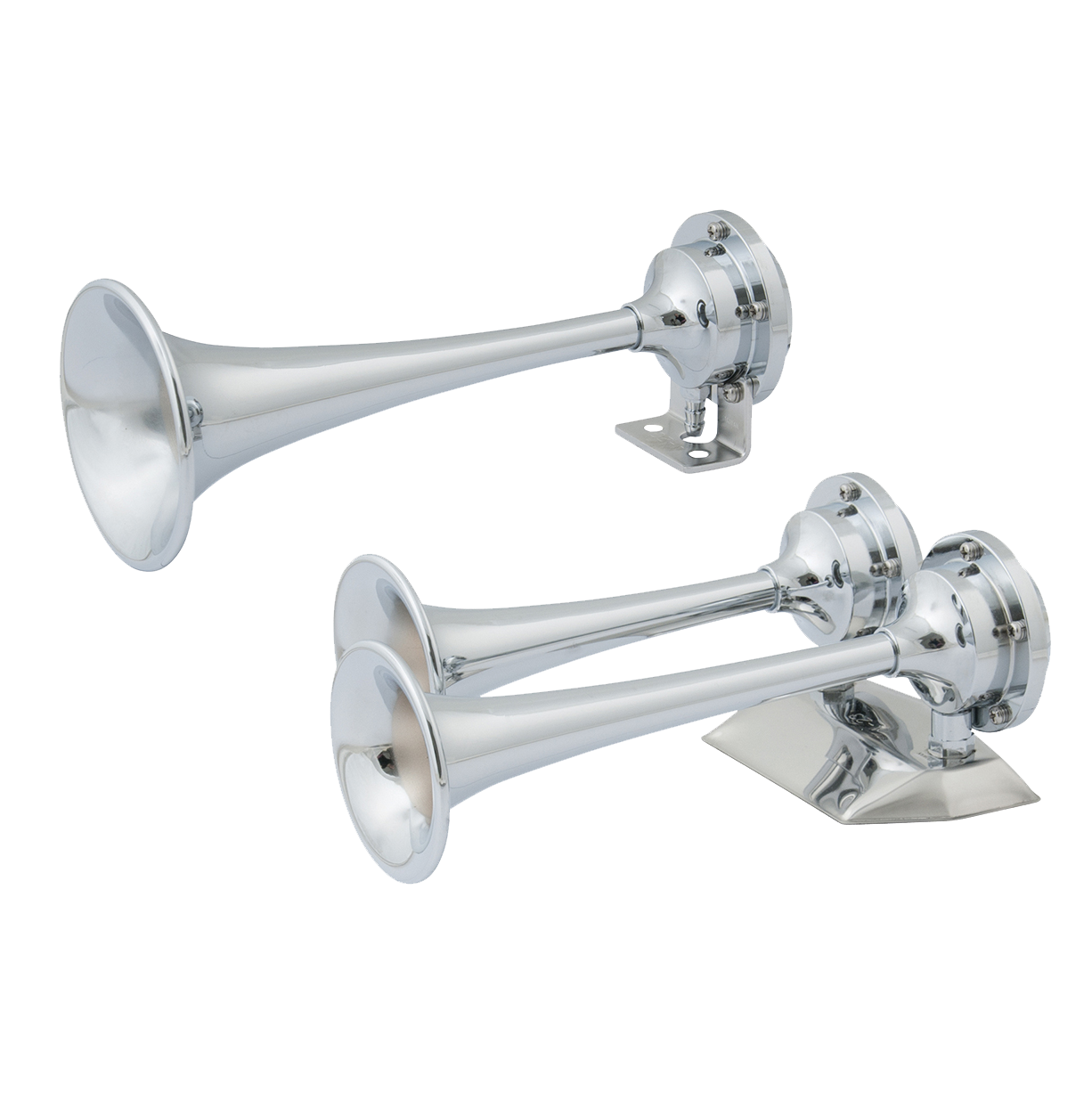 MARINCO Chrome Plated Trumpet Mini Air Horn – Crook and Crook Fishing ...