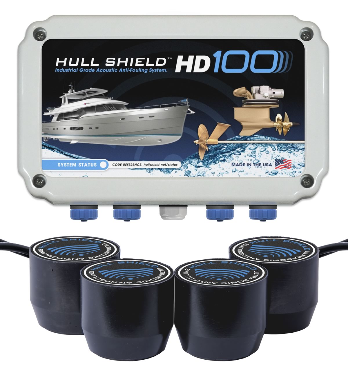 HULL SHIELD Ultrasonic Antifouling System – Crook and Crook Fishing ...