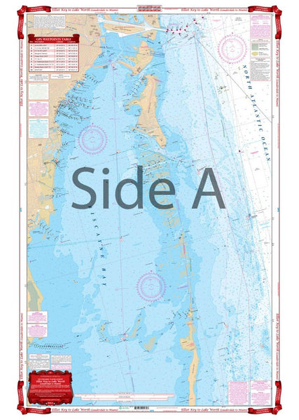 Waterproof Charts 23F Jupiter Inlet to Elliot Key Fish and Dive – Crook ...
