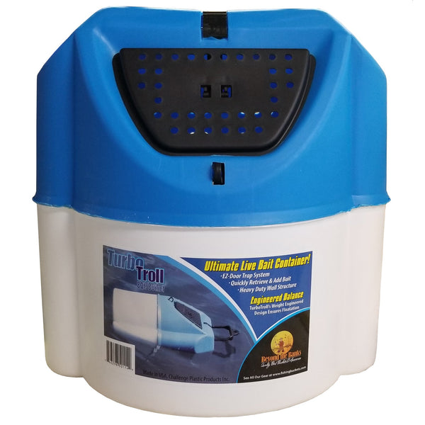 CHALLENGE PLASTICS Turbo Troll Bait Bucket – Crook and Crook Fishing ...