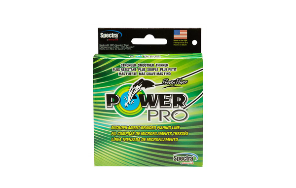 POWER PRO 65 LB Braid 300 YD GREEN – Crook and Crook Fishing ...